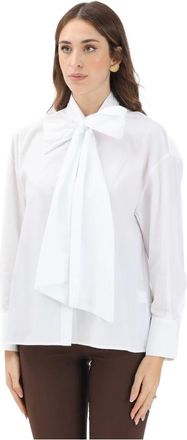 Vicolo Femme, Blouses et Chemises, Blanc, Taille: 40 FR Vicolo Chemises White