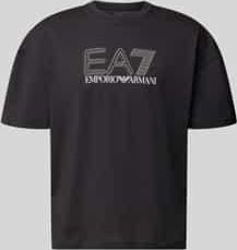 Emporio Armani T-Shirt mit Logo und Rundhalsausschnitt