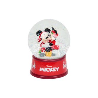 DeFacto Defacto schneekugel, weihnachtsdeko, Geschenk Kinder, Eltern Kind Geschenk, Stitch Mickey Spiderman Frozen, Disney Figur, sammler, glitzerkugel - Mick