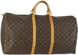 Louis Vuitton unisex, Pre-owned, Brun, Taille: ONE Size Sac Week-End en Toile Pre-owned