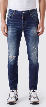 Dsquared2 Skater Skinny-Fit Jeans aus Stretch-Denim mit Used-Effekt