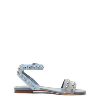 Stuart Weitzman Perry Sandale - - Shoes - Damen - Blau - 39 1/2 EU