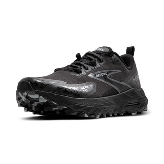 Brooks Herren Cascadia 18 Sneaker, Black Blackened Pearl Grey, 42.5 EU