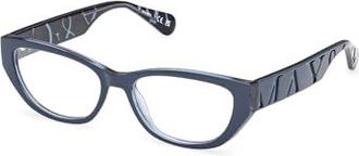 Max & Co. Max & Co MO5224 090 Lunettes pour femme Bleu brillant 53/16/140