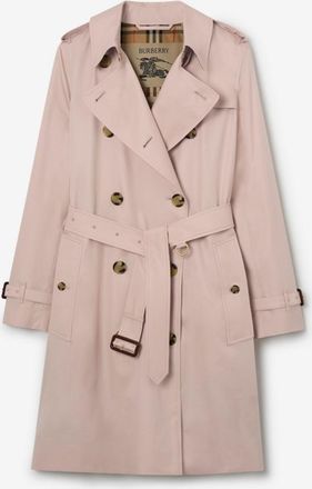 Burberry Trench mi-long Kensington en gabardine tropicale, Size: 10