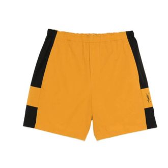 Saint Laurent Damen, Shorts, Gelb, MGr&ouml;&szlig;e