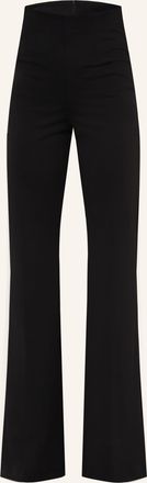 Sportmax Sportmax Bootcut-Hose Gettone Aus Jersey schwarz