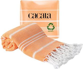 Cacala Lachs T&uuml;rkisches Handtuch, Pestemal, 58,4 x 91,4 cm