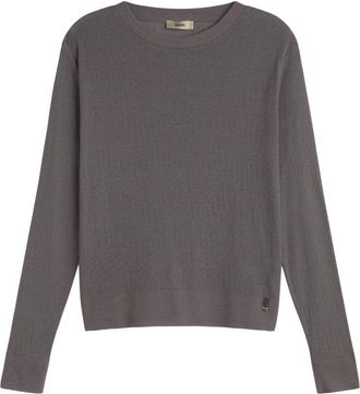 Herno Pullover mit Logo-Detail - Grau