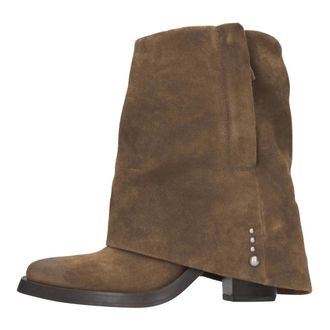 Ash Ash, Femme, Chaussures, Brun, Taille: 38 EU Bottines en Daim