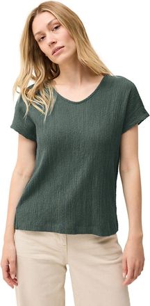 Cecil Damen Shirt mit Smok-Struktur