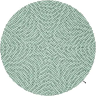myfelt Fine Filzkugelteppich, 50 cm, ideal für Schlaf-, Wohn-, Kinderzimmer, Flur & Bad