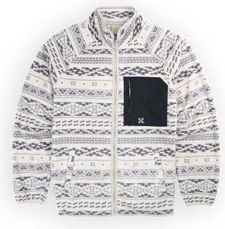 Oxbow Polaire zippée LINEUP Hiver 2025 Manches longues, Sans capuche, Zippé, Allover