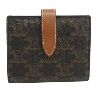 Celine Portefeuille Bi-fold Vintage Pre-owned - Femme - Pre-owned - Brun - Taille: ONE Size