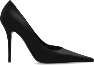 Amina Muaddi Femme, Chaussures, Noir, Taille: 38 1/2 EU Barbara Pump 105