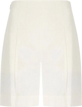 Max Mara Femme, Shorts, Blanc, Taille: 38 FR Balta Bermuda Shorts