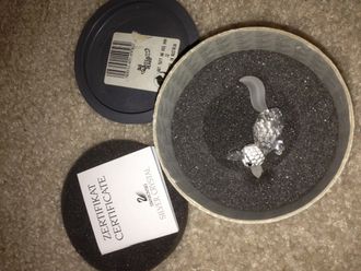 Swarovski Fuchs mini lauernd Fox 014956 AP 1996