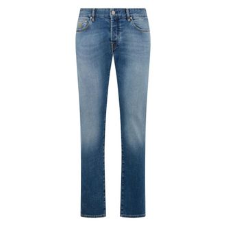 Moorer Jeans - - Jeans - Herren - Blau - W30