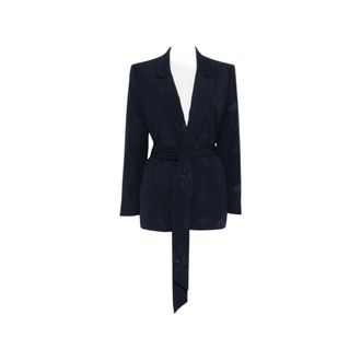 Twinset Femme, Vestes, Bleu, Taille: 40 FR Blazer Patchwork