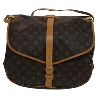 Louis Vuitton Pre-owned Saumur 35 Schultertasche - - Pre-owned - Damen - Braun - ONE SIZE