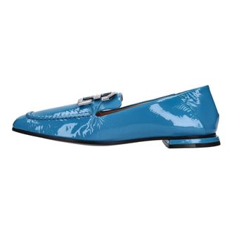 Fabi Femme, Chaussures, Bleu, Taille: 36 1/2 EU Mocassins en Cuir Verni