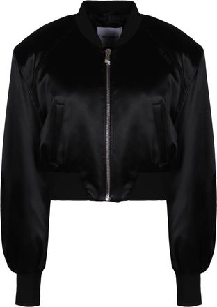 The Attico Femme, Vestes, Noir, Taille: 38 FR Manteaux