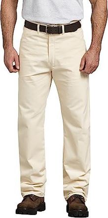 Dickies Pantalon Utilitaire de Peintre pour Homme, Coupe décontractée, Naturel, 30 W/32 L