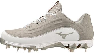 Mizuno Homme 9-Spike Ambition 3 Crampons de Baseball, Gris et Blanc, 44.5 EU