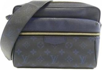 Louis Vuitton Sac bandouli&egrave;re vintage doccasion - Homme - Pre-owned - Bleu - Taille: ONE Size