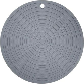 BESPORTBLE Gro&szlig;e Runde Silikon Tischunterlage Hitzebest&auml;ndig und rutschfest als Platzset Schalen Tellerunterlage in Elegantem f&uuml;r K&uuml;che und Esstisch
