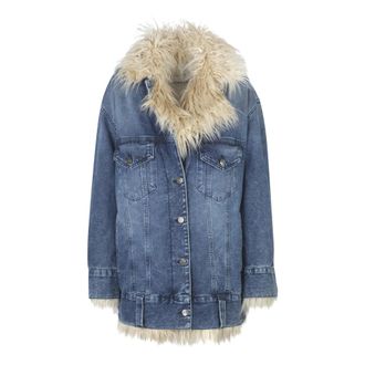 Dondup Stilvolles Dj632 Dfh253 IE2 DD - - Jackets - Damen - Blau - M