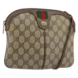 Gucci Sac bandouli&egrave;re doccasion - Femme - Pre-owned - Beige - Taille: ONE Size