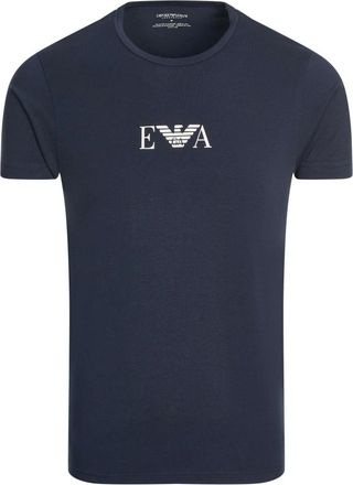 Armani Basic T-Shirt - - Tops - Herren - Blau - L