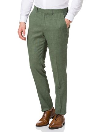 Selected Herren Slhslim-oasis Light Green Trs B Noos Anzughose, Shadow, 46 EU