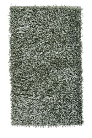 Aquanova Badteppich Kemen, Dunkelgr&uuml;n, Textil, rechteckig, 60x100 cm, f&uuml;r Fu&szlig;bodenheizung geeignet, Badtextilien, Badematten