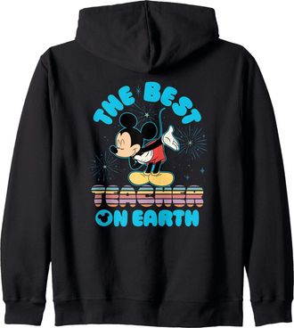 Disney Mickey Mouse Best Teacher on Earth Teachers Day Gift Kapuzenjacke