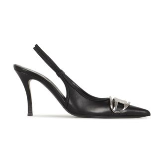 Diesel Femme, Chaussures, Noir, Taille: 38 EU D-Venus SB Slingback Escarpins