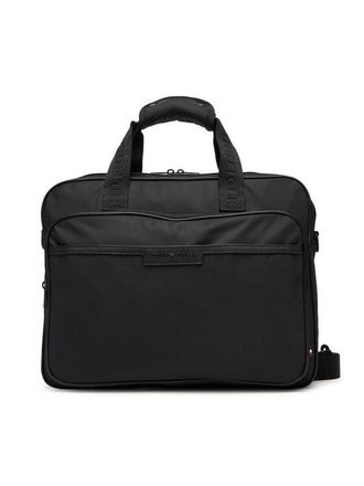 Tommy Hilfiger Laptoptasche Th Repreve Computer Bag AM0AM13466 Schwarz