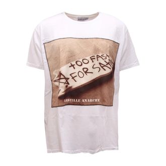 Bastille Maglia Rive Droite - - Tops - Herren - Wei&szlig; - L