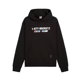 Puma Puma, Homme, Sweatshirts et sweats à capuche, Noir, Taille: L Appelez-nous maintenant sweat à capuche noir