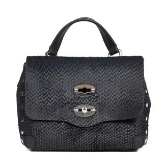 Zanellato Femme, Sacs, Noir, Taille: ONE Size Postina Piuma Baby