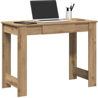 vidaXL Vidaxl - Bureau ch&ecirc;ne artisanal 100x45x75 cm bois ding&eacute;nierie