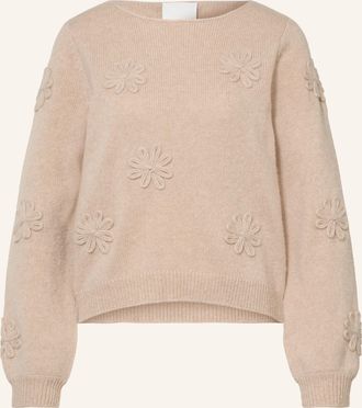 Allude Allude Pullover Mit Cashmere beige