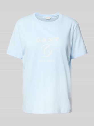 GANT T-Shirt mit Label-Print