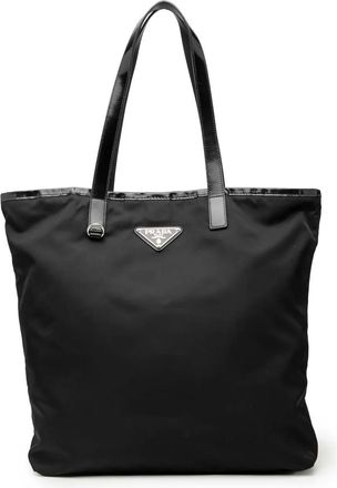 Prada Shopper - Tessuto Tote - Gr. unisize - in Schwarz - f&uuml;r Damen