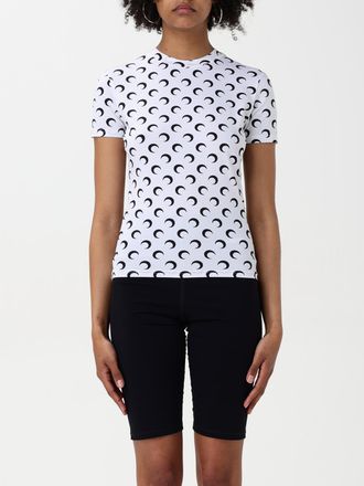Marine Serre T-Shirt MARINE SERRE Femme couleur Blanc