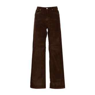 Roy Rogers Wide Hosen - - Trousers - Damen - Braun - W28