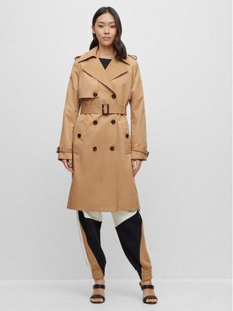 HUGO BOSS Tenchcoat 50489115 Beige Regular Fit