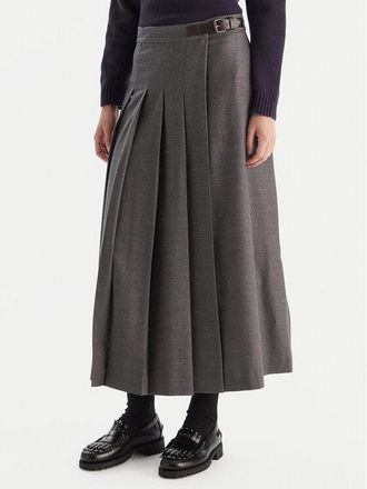 Max Mara Trapezf&ouml;rmiger Rock Fastoso 2525106062 Grau Regular Fit