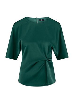 Riani Satinbluse mit Knotendetail